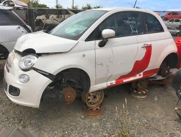 WRECKING FIAT 500 SPORT 2014 2015 TWO CARS 1.4L DUALOGIC TRANSMISSION ...