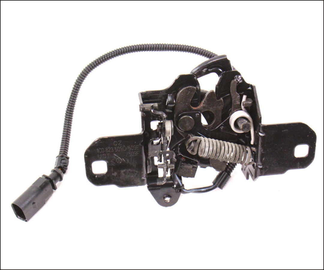 VW VOLKSWAGEN NEW BEETLE HOOD BONNET LOCK LATCH WITH MICROSWITCH ...