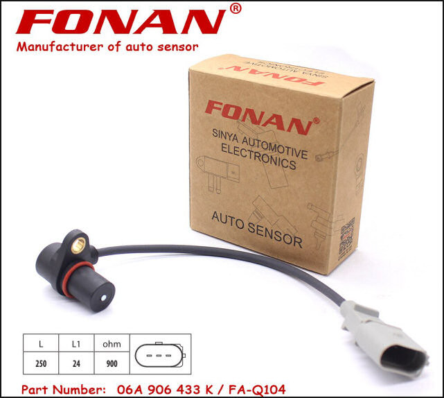 AUDI VW VOLKSWAGEN G28 CPS CRANK POSITION SENSOR 06A906433K 250MM NEW ...