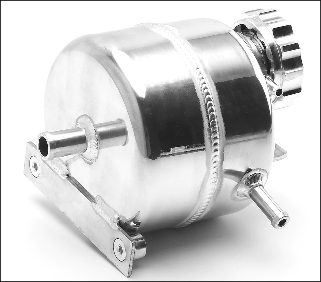 BMW MINI COOPER S R53 ALUMINIUM COOLANT RESERVOIR HEADER TANK WITH CAP ...