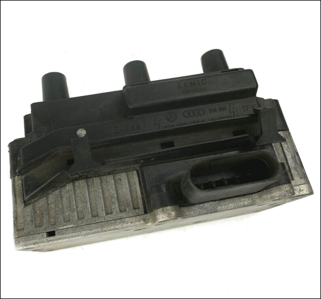 VW VOLKSWAGEN VR6 IGNITION COIL PACK 6-CYL 2.8L 021905106C 1998 - 2001 ...