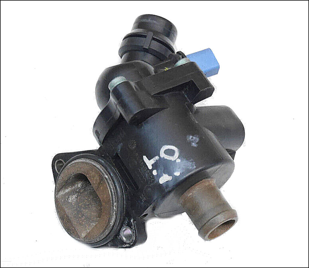 VW VOLKSWAGEN AUDI 06B121111G THERMOSTAT HOUSING 1.8L 2.0L A4 B6 B7 A6 ...