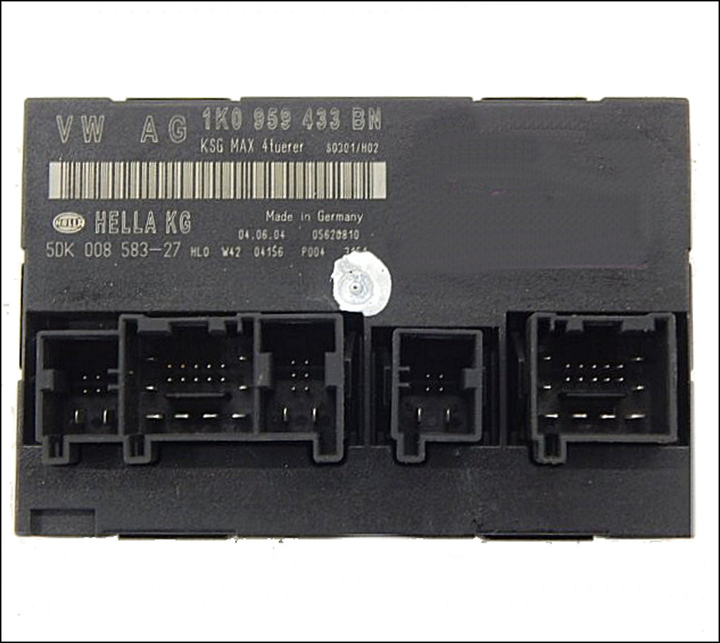 VW VOLKSWAGEN GOLF JETTA MK5 TOURAN BCM CONVENIENCE COMFORT MODULE 4 ...