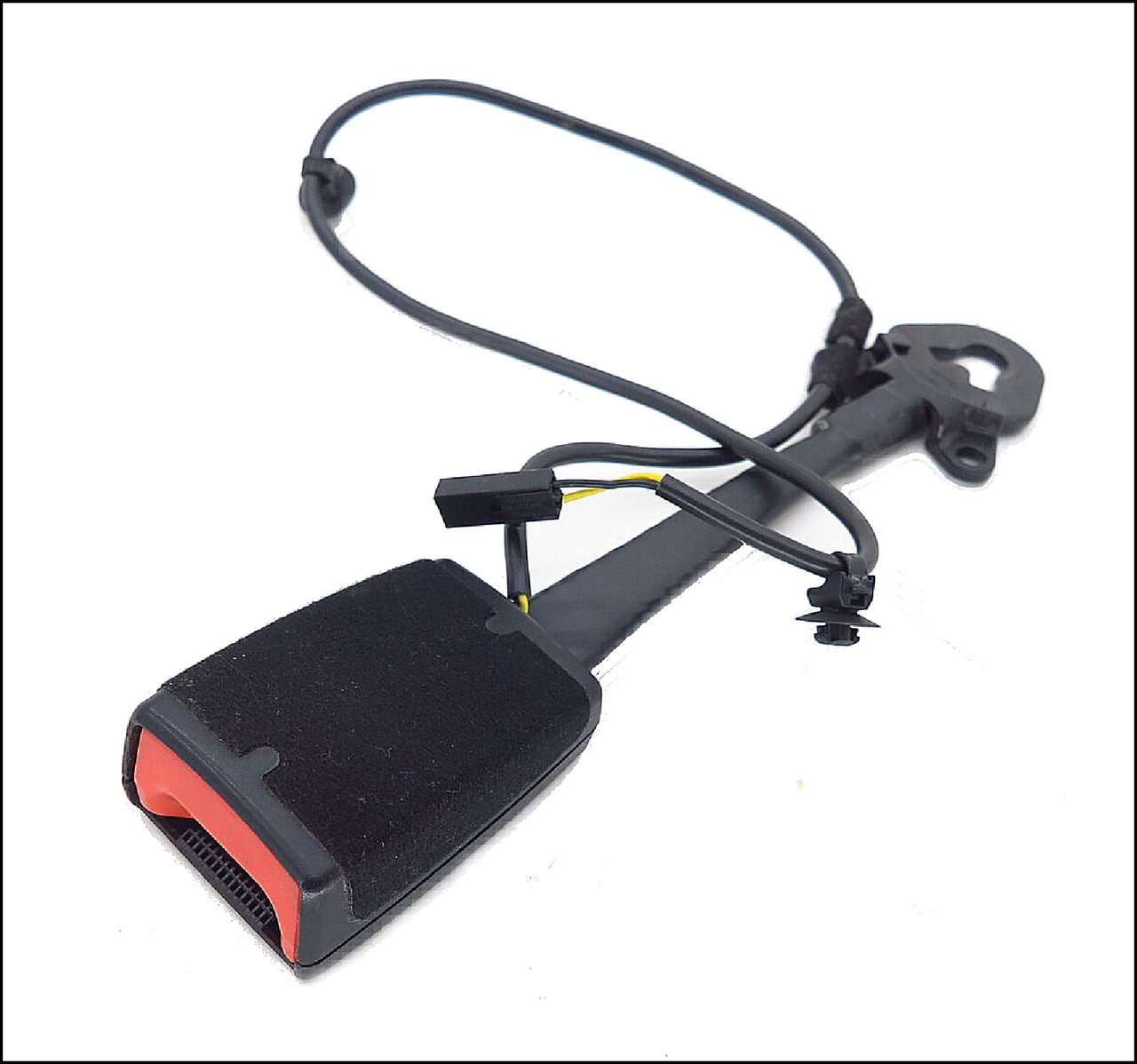 VW VOLKSWAGEN TOUAREG 7P 7P0857755 YLZ FRONT SEATBELT SAFETY BELT LATCH ...