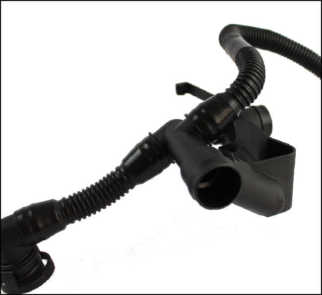 AUDI V6 3.0L A4 A6 A8 ASN BBJ CRANKCASE PCV BREATHER VENT VALVE HOSE ...