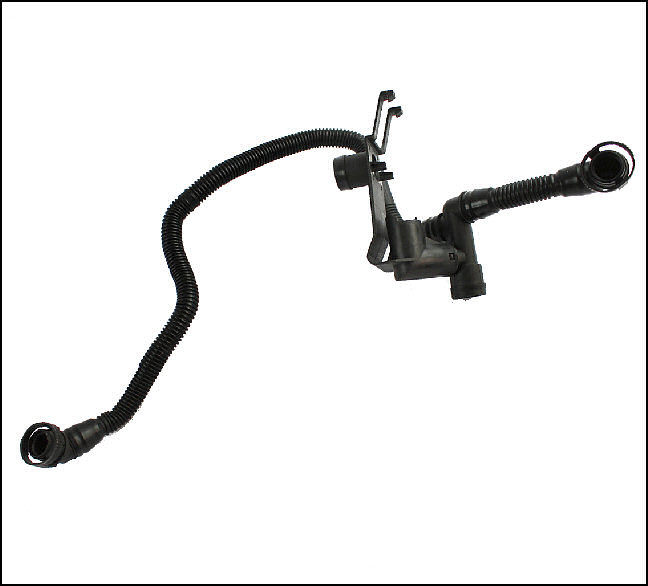 AUDI V6 3.0L A4 A6 A8 ASN BBJ CRANKCASE PCV BREATHER VENT VALVE HOSE ...