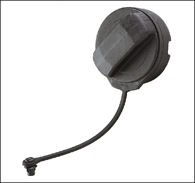 VW VOLKSWAGEN AUDI SKODA FUEL GAS CAP WITH RETAINING STRAP PETROL GOLF ...