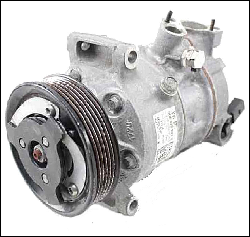 VW VOLKSWAGEN AUDI SKODA AIRCON COMPRESSOR 5Q0820803G SANDEN 1.2L TSI ...