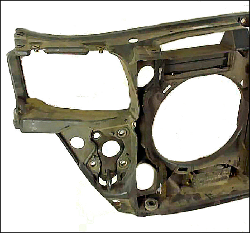 AUDI A4 B5 B5.5 V6 6-CYLINDER AAH AGA ACK PETROL RADIATOR SUPPORT LOCK ...