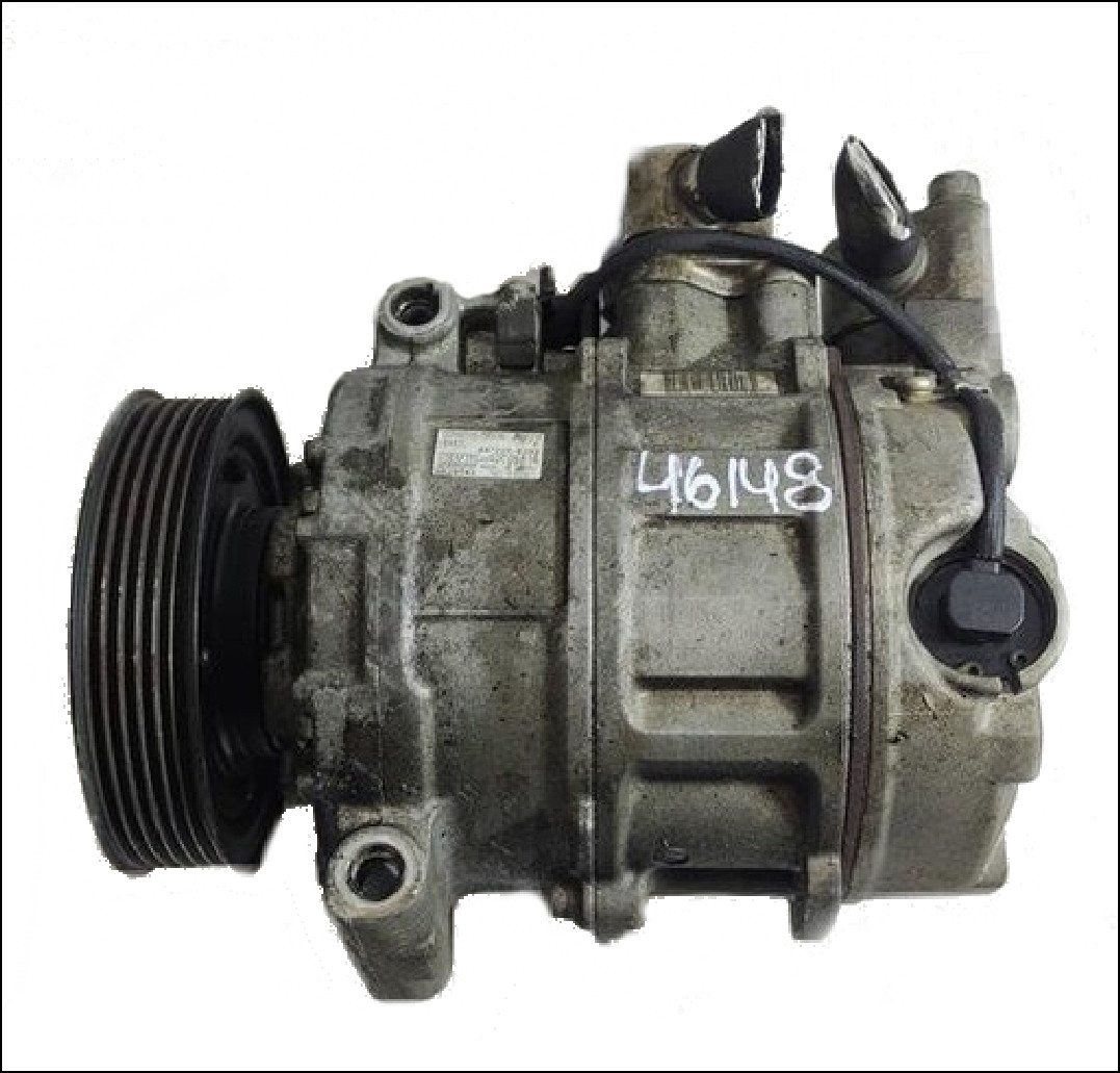AUDI A4 B6 3.0L V6 ASN BBJ CLIMATE AC AIRCON DENSO COMPRESSOR ...