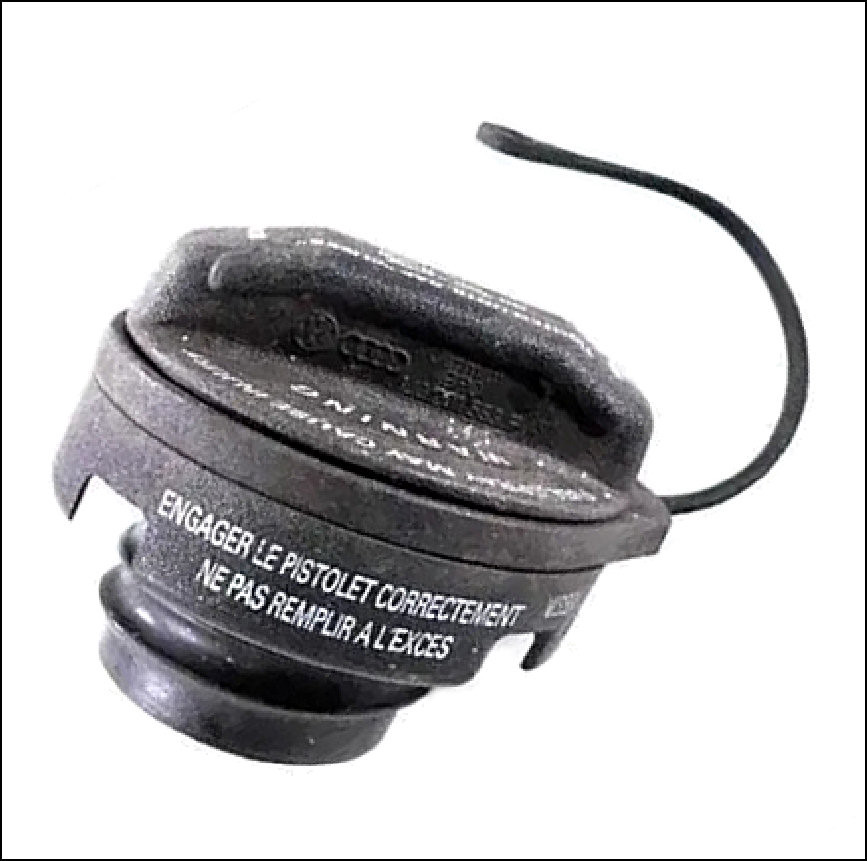 VW VOLKSWAGEN AUDI SKODA FUEL GAS CAP PRINTED WITH RETAINING STRAP ...