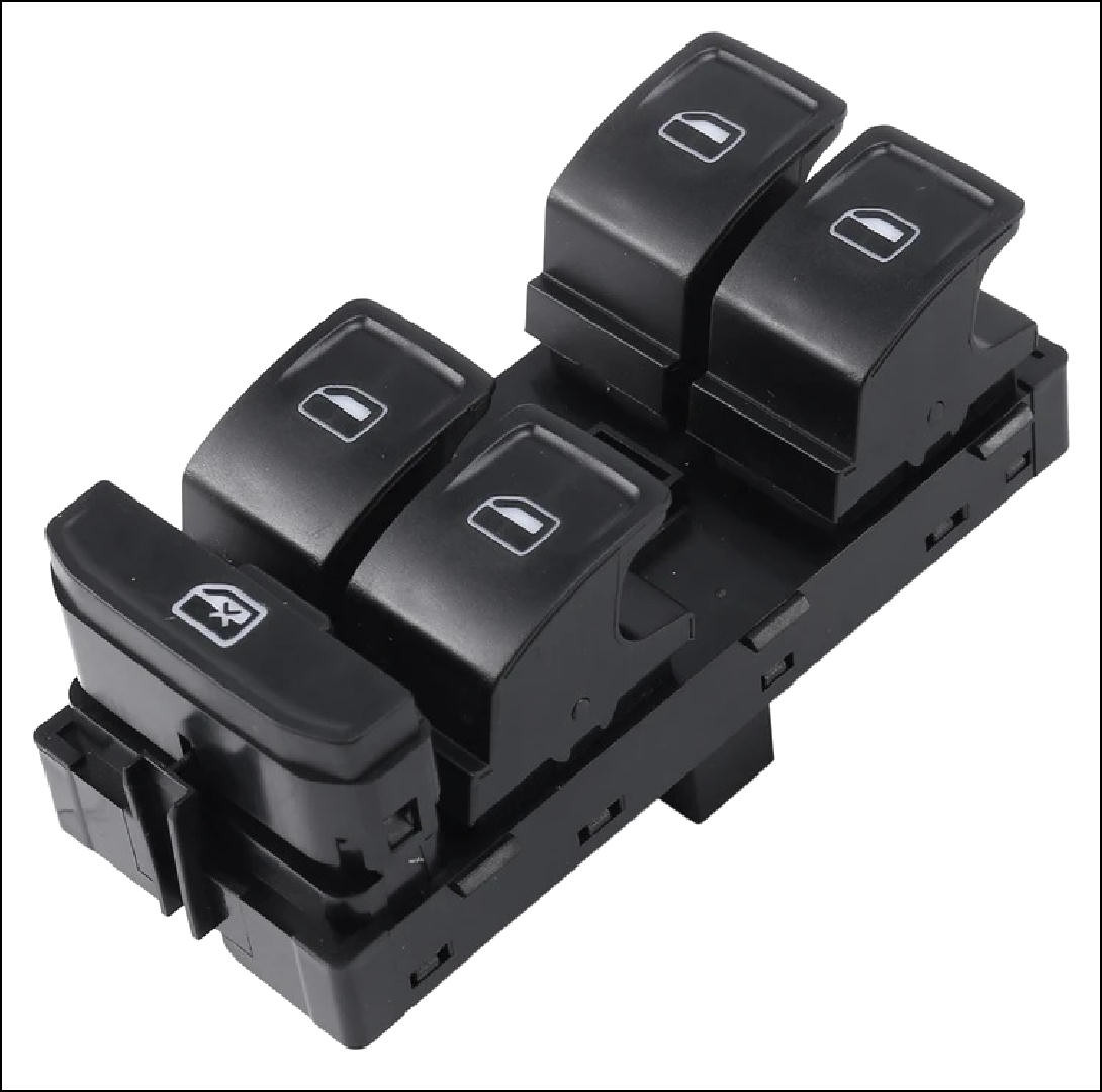 VW VOLKSWAGEN MASTER WINDOW SWITCH 5G0959857B 5G0959857D GOLF MK7 ...