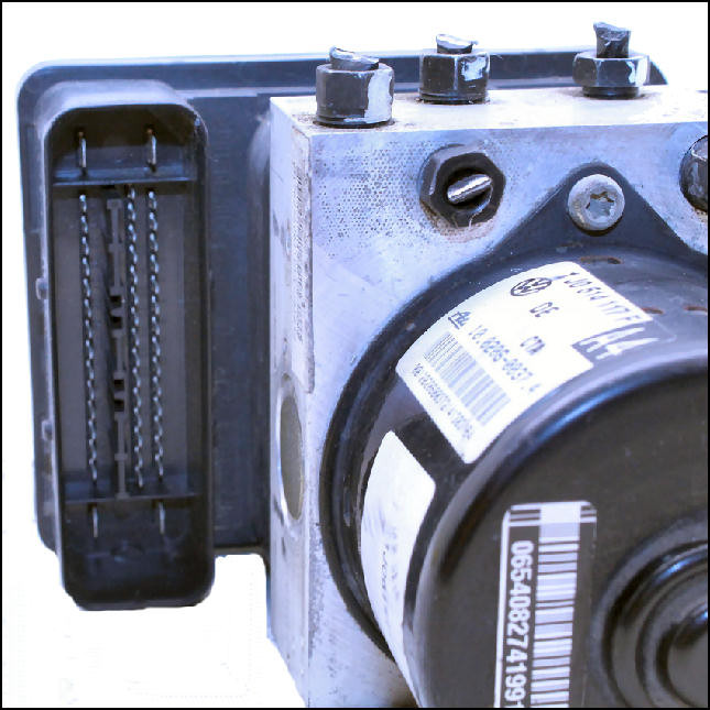 AUDI VW VOLKSWAGEN ABS ASR BRAKE MODULE COMPLETE 1J0614117F 1C0907379J ...