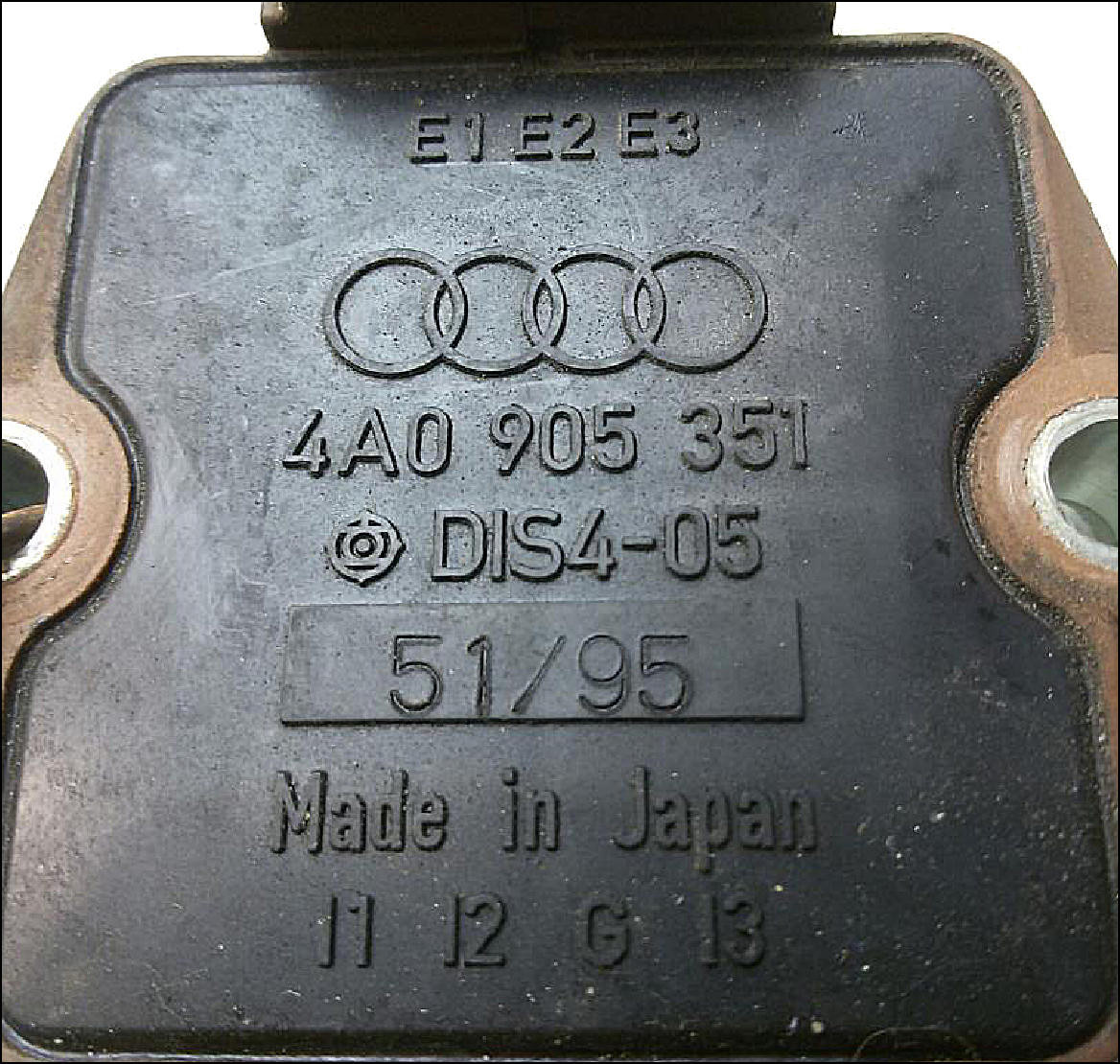 AUDI ICM IGNITION CONTROL MODULE 6-CYL 80 90 100 A4 A6 A8 COUPE ...