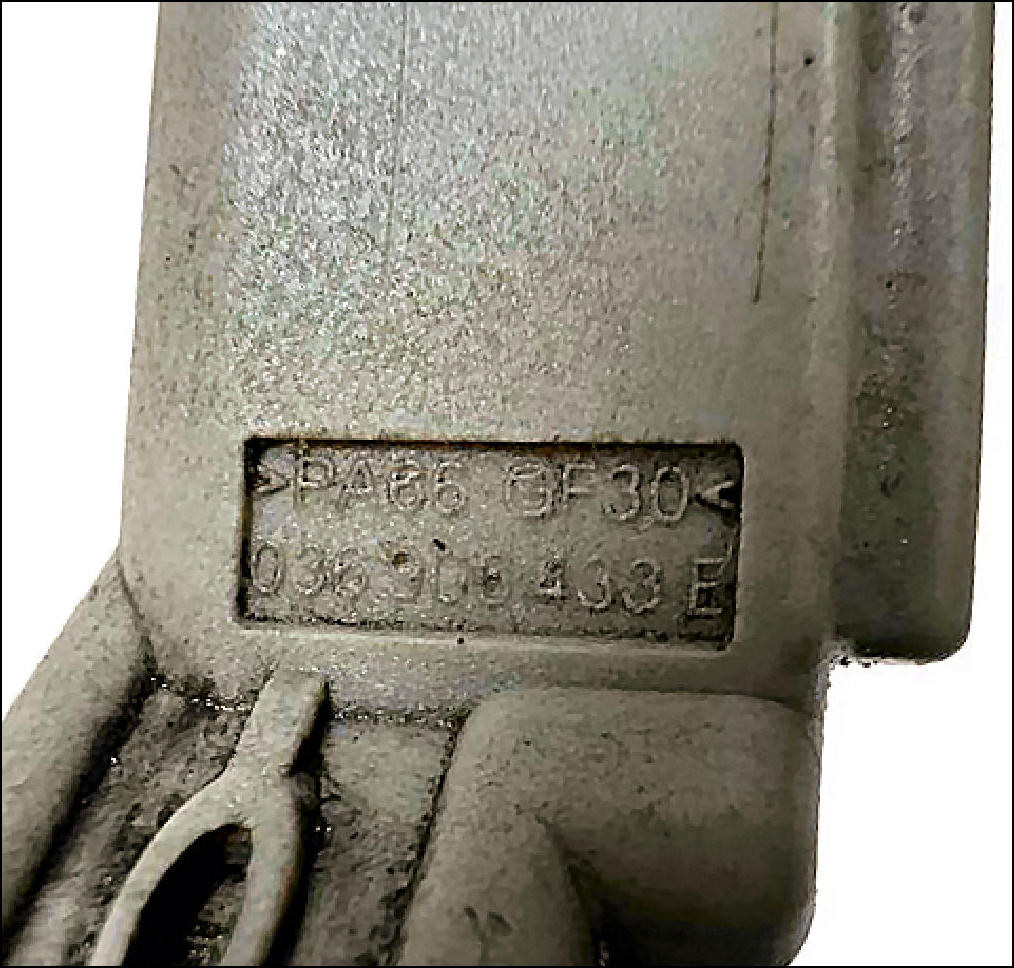 AUDI VW VOLKSWAGEN CRANKSHAFT POSITION SENSOR 16V 1.4L BLG 036906433E ...
