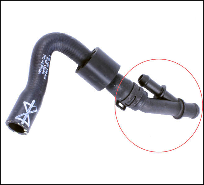VW VOLKSWAGEN GOLF MK4 BEETLE AUDI TT A3 S3 1.8T COOLANT CONNECTOR ...