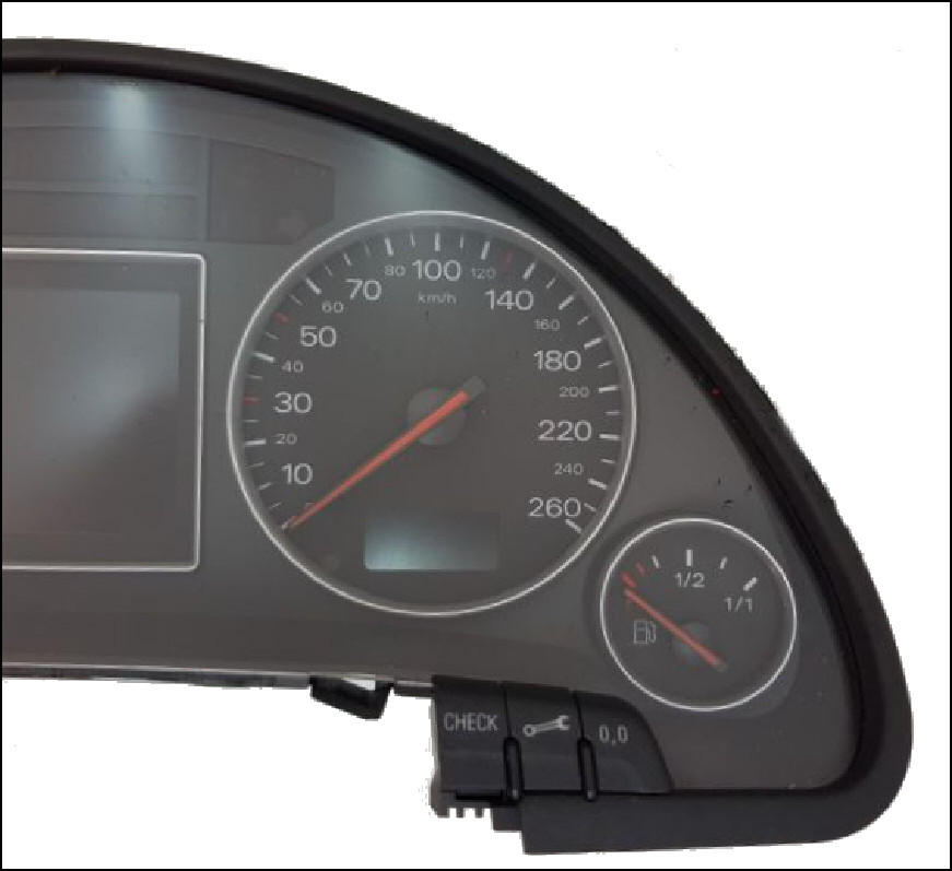 AUDI A3 8P 2004 INSTRUMENT CLUSTER 2.0L FSI 260KPH PETROL TESTED ...
