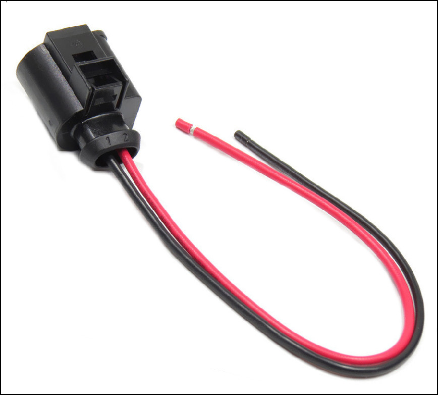 VW VOLKSWAGEN AUDI 4D0971992 PLUG CONNECTOR REPAIR KIT FUEL INJECTOR 2 ...