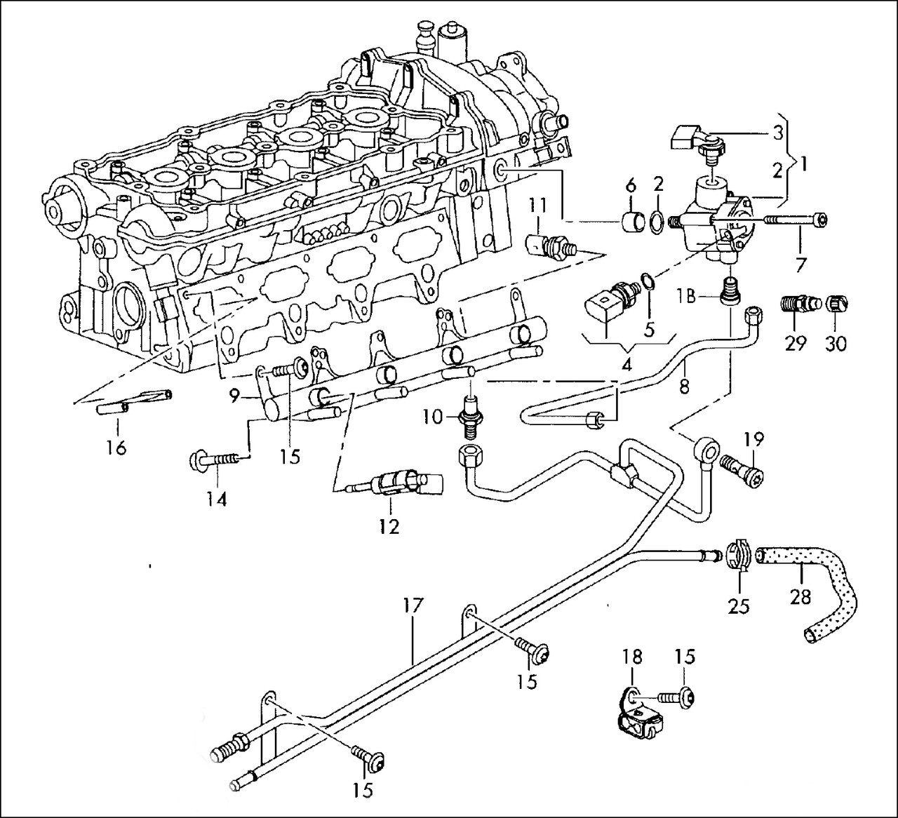 AUDI VOLKSWAGEN VW SKODA 2.0L FSI EA113 A3 A4 A6 TT GOLF GTI EOS PASSAT ...