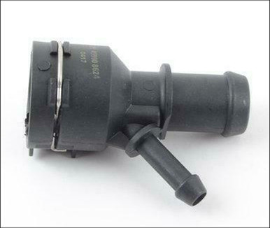 AUDI VW VOLKSWAGEN PLASTIC COOLANT QUICK-CONNECT HOSE COUPLING T JOINER ...