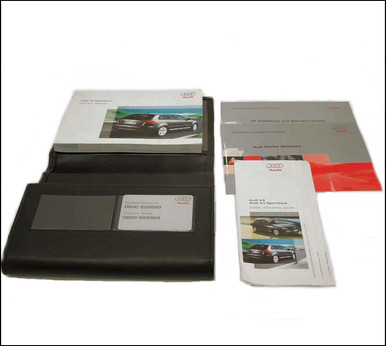 GENUINE AUDI FACTORY OWNER MANUAL HANDBOOK WALLET SET AUDI A3 8P ...