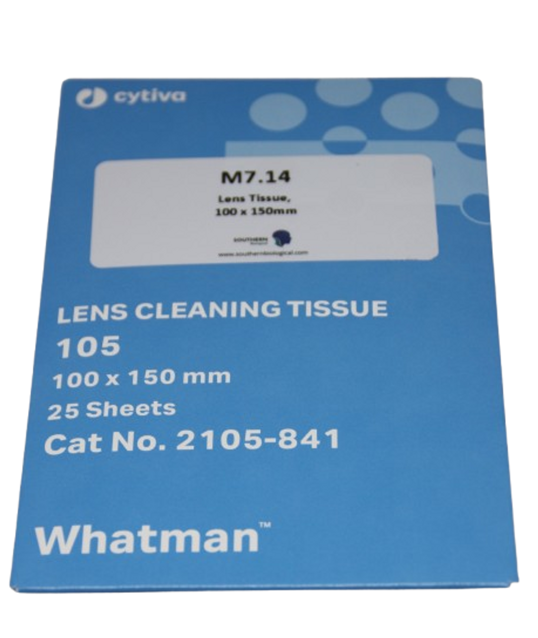 Lens Tissue, 100 x 150mm, 25 Sheets - Southern Biological