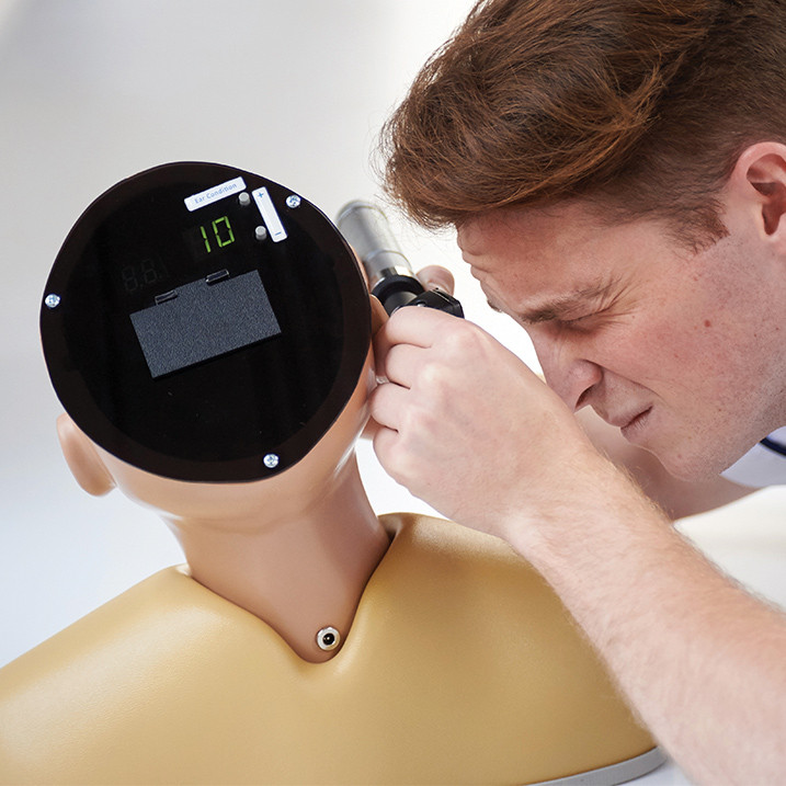 Digital Ear Examination Trainer, Light Skin