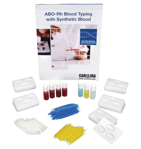 Simulated Blood Typing Kit, for 30 Students. - Southern Biological