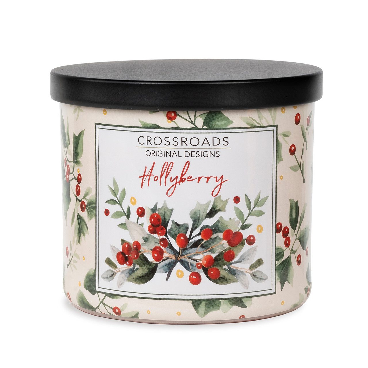 Hollyberry - 15 oz. Country Cottage Candle | Crossroads Candles