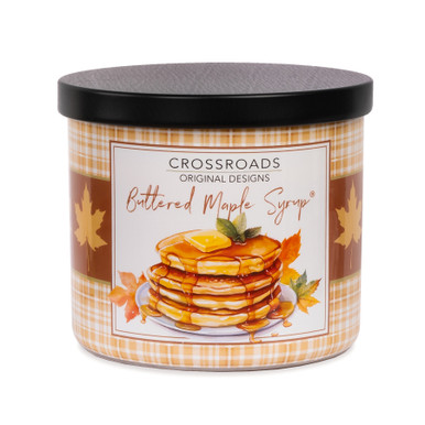 Buttered Maple Syrup - 15 oz. Country Cottage Candle | Crossroads Candles