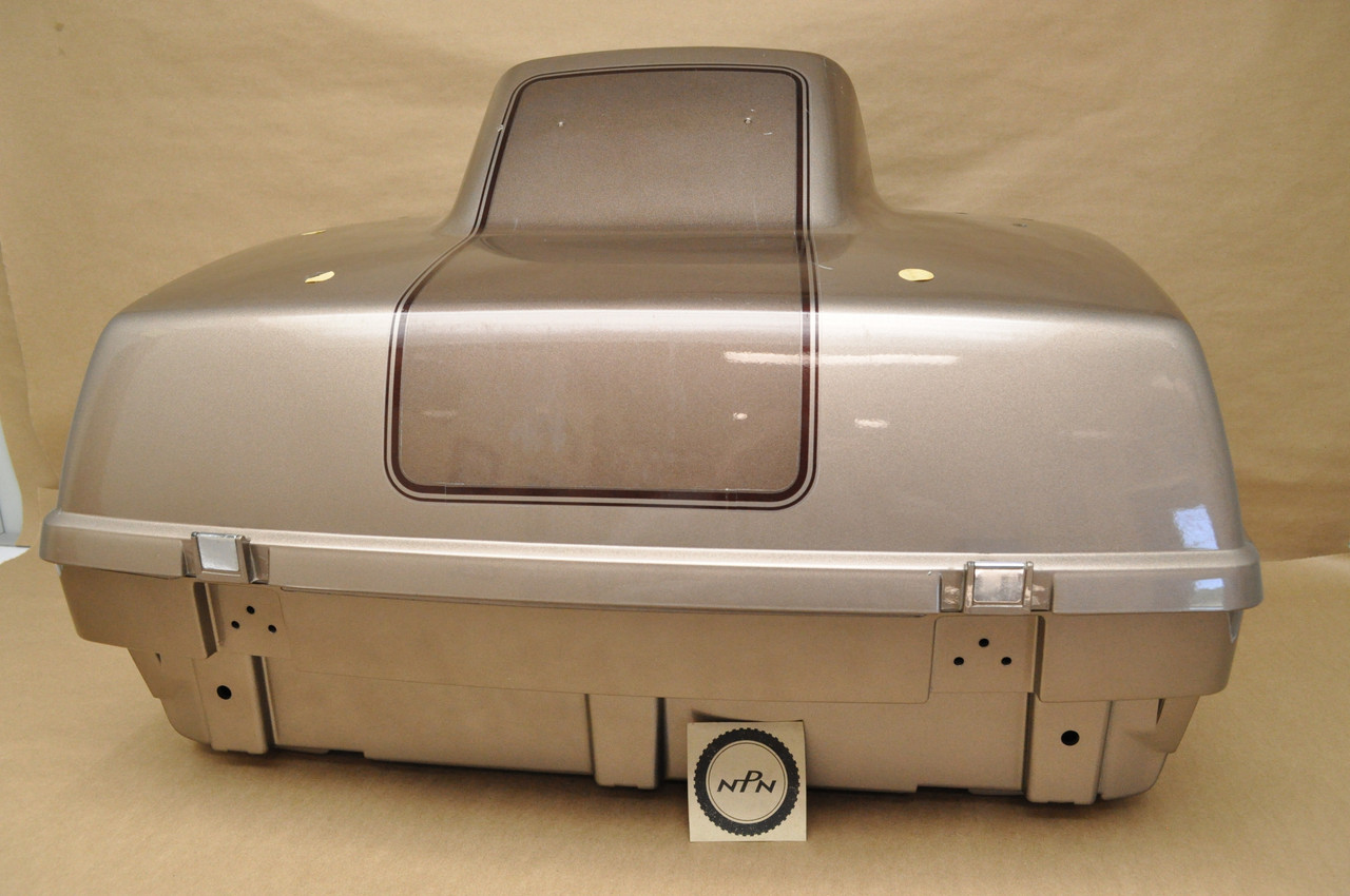 NOS Honda 1984 GL1200 Gold Wing Beige Rear Trunk Storage Box 81121-MG9 ...