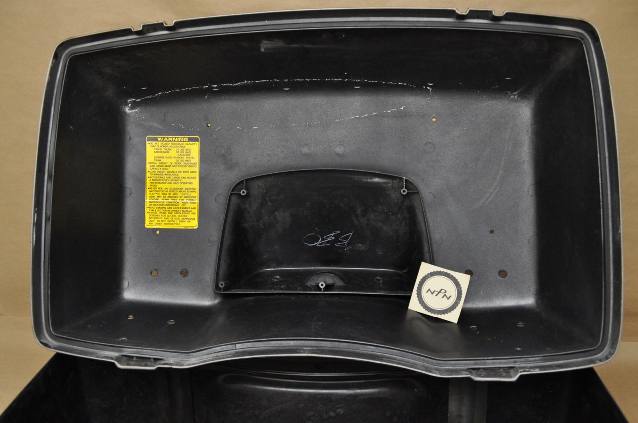 NOS Honda 1984 GL1200 Gold Wing Beige Rear Trunk Storage Box 81121-MG9 ...