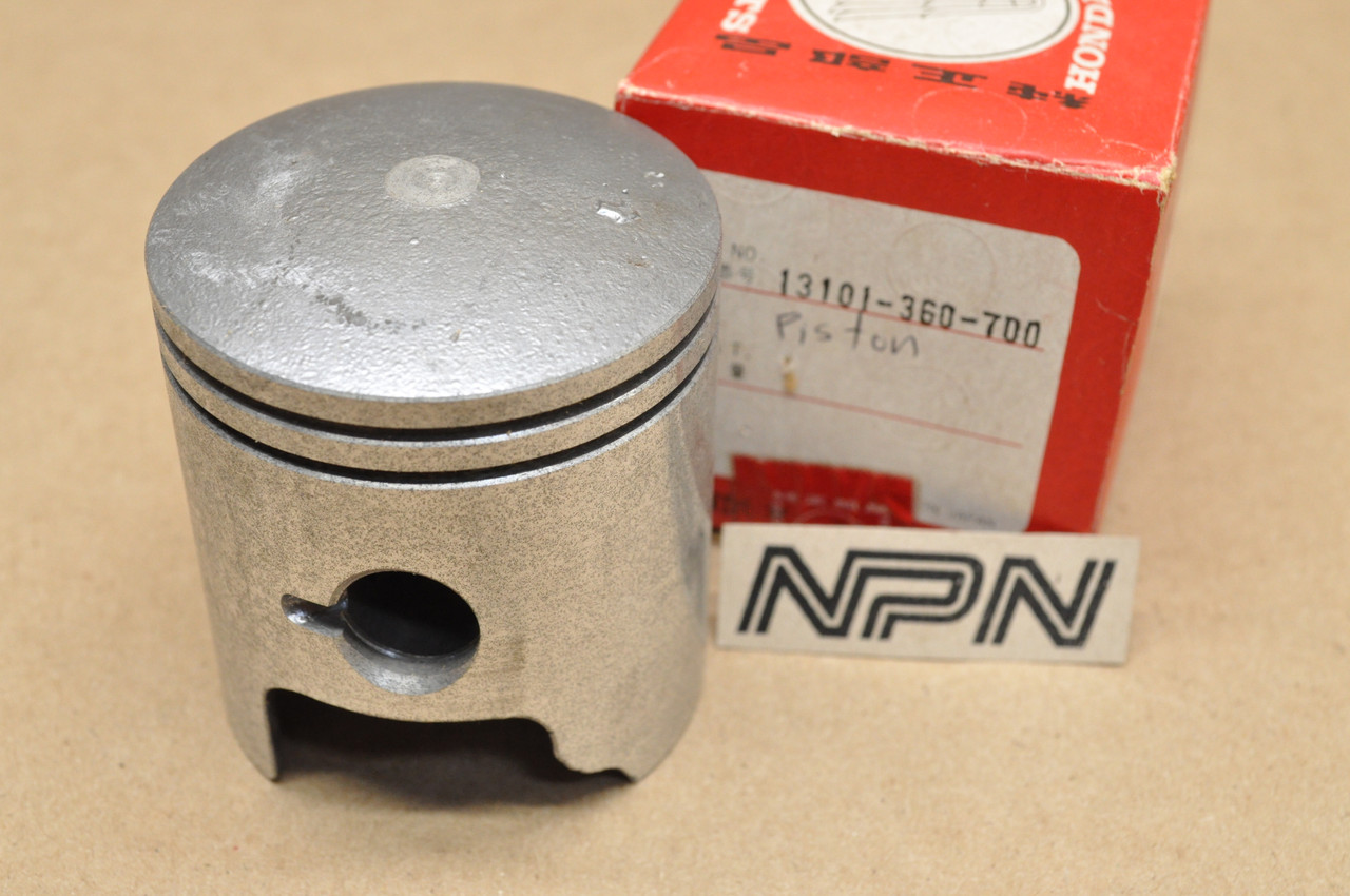 NOS Honda 1974-75 CR125 M Standard Size Piston 13101-360-700 - NOS ...
