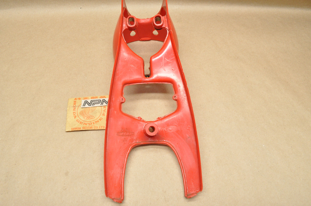 NOS Honda C110 CA110 Head Light Bucket Case Cover in Scarlet 61301-011 ...