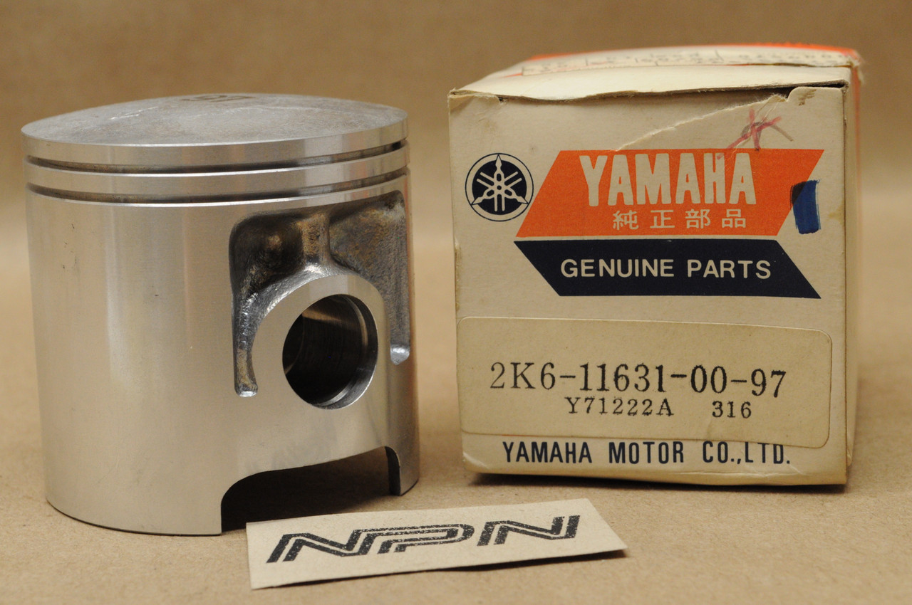 NOS Yamaha YZ125 Standard Piston 2K6-11631-00-97 - NOS Parts NOW