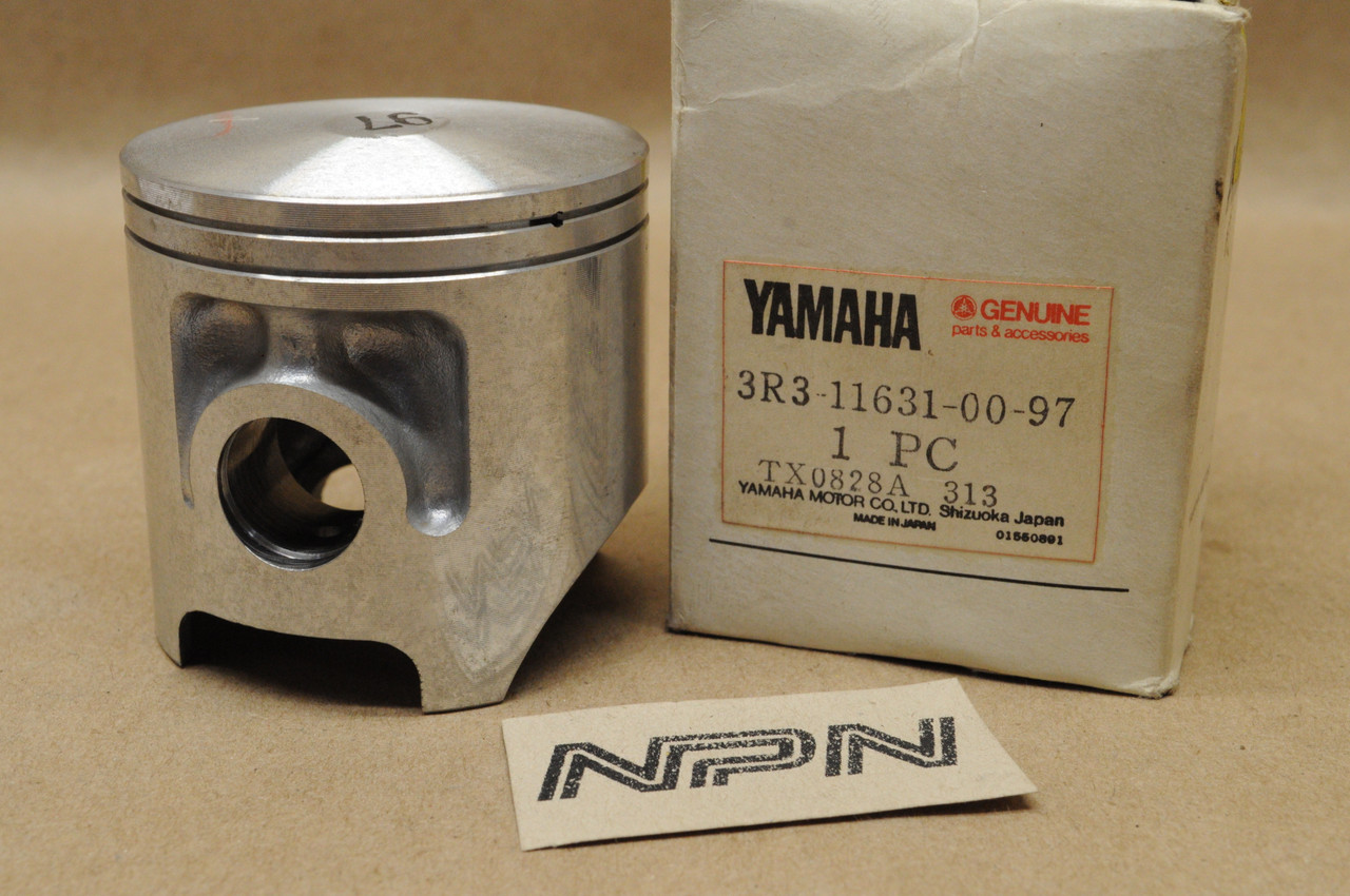 NOS Yamaha 1980 YZ125 Standard Piston 3R3-11631-00-97 - NOS Parts NOW