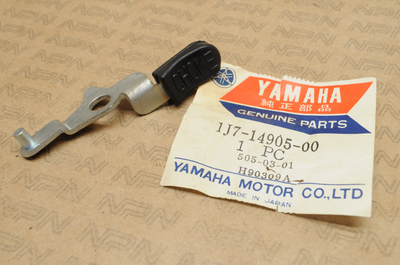 NOS Yamaha 1976-77 XS360 1977 XS750 Starter Choke Lever 1J7-14905-00 ...