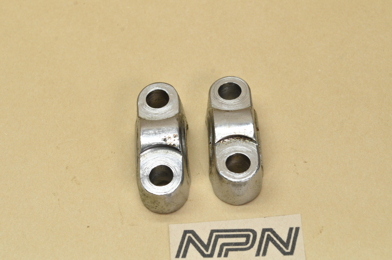 Vintage Used OEM Honda CA175 CB160 CB72 CB77 CL160 Handlebar Clamp Set ...