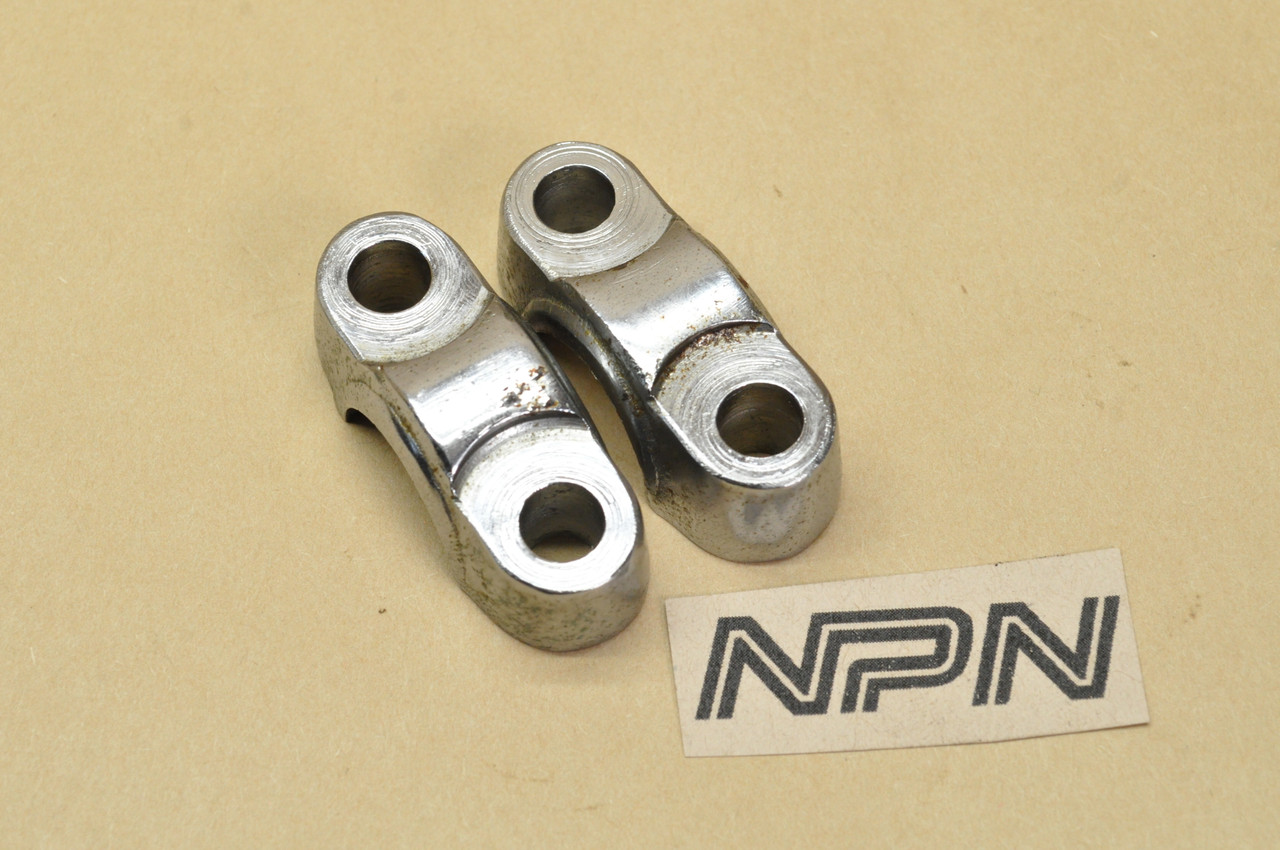 Vintage Used OEM Honda CA175 CB160 CB72 CB77 CL160 Handlebar Clamp Set ...