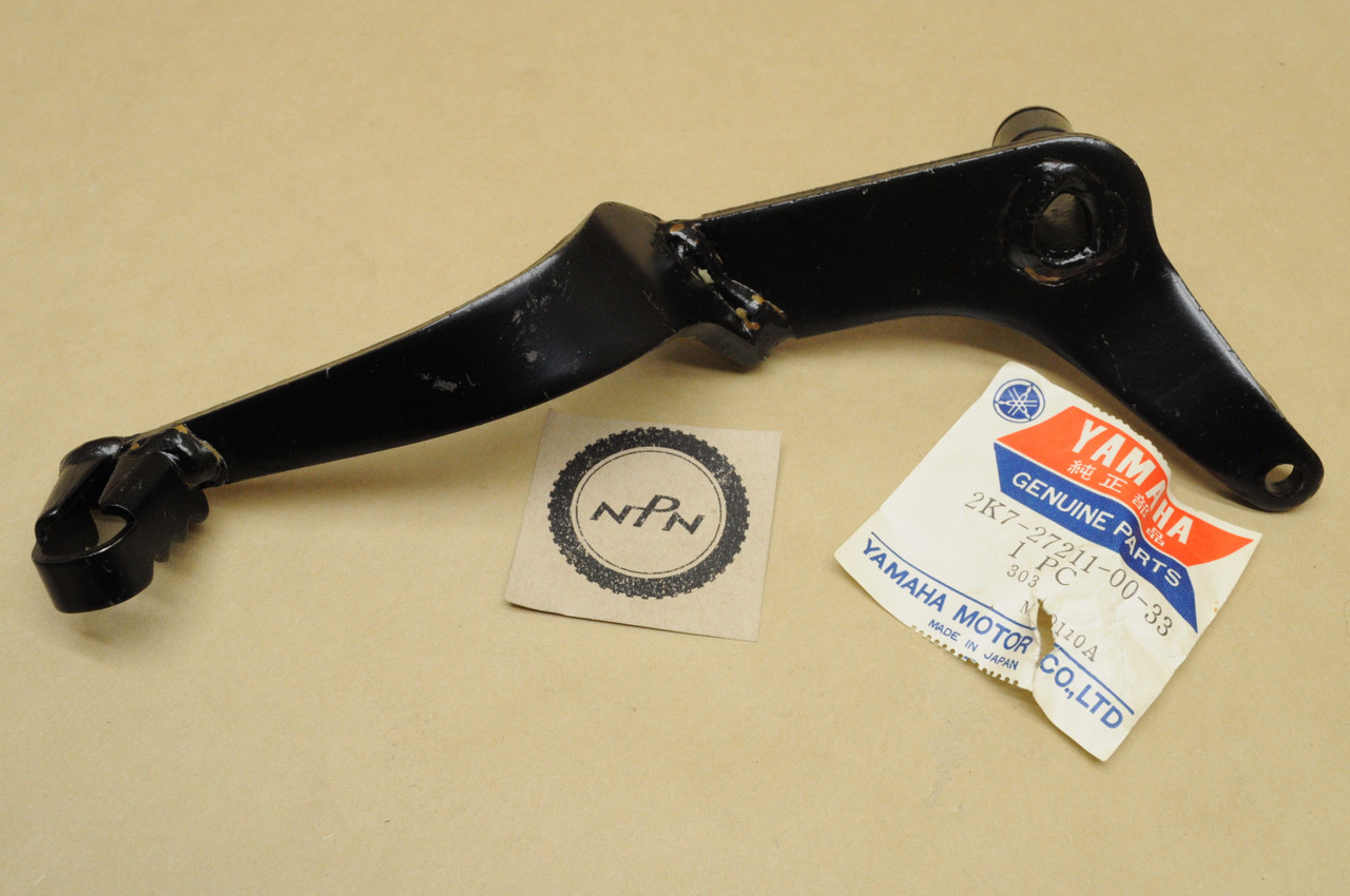 NOS Yamaha YZ250 Rear Brake Pedal 2K7-27211-00-33 - NOS Parts NOW