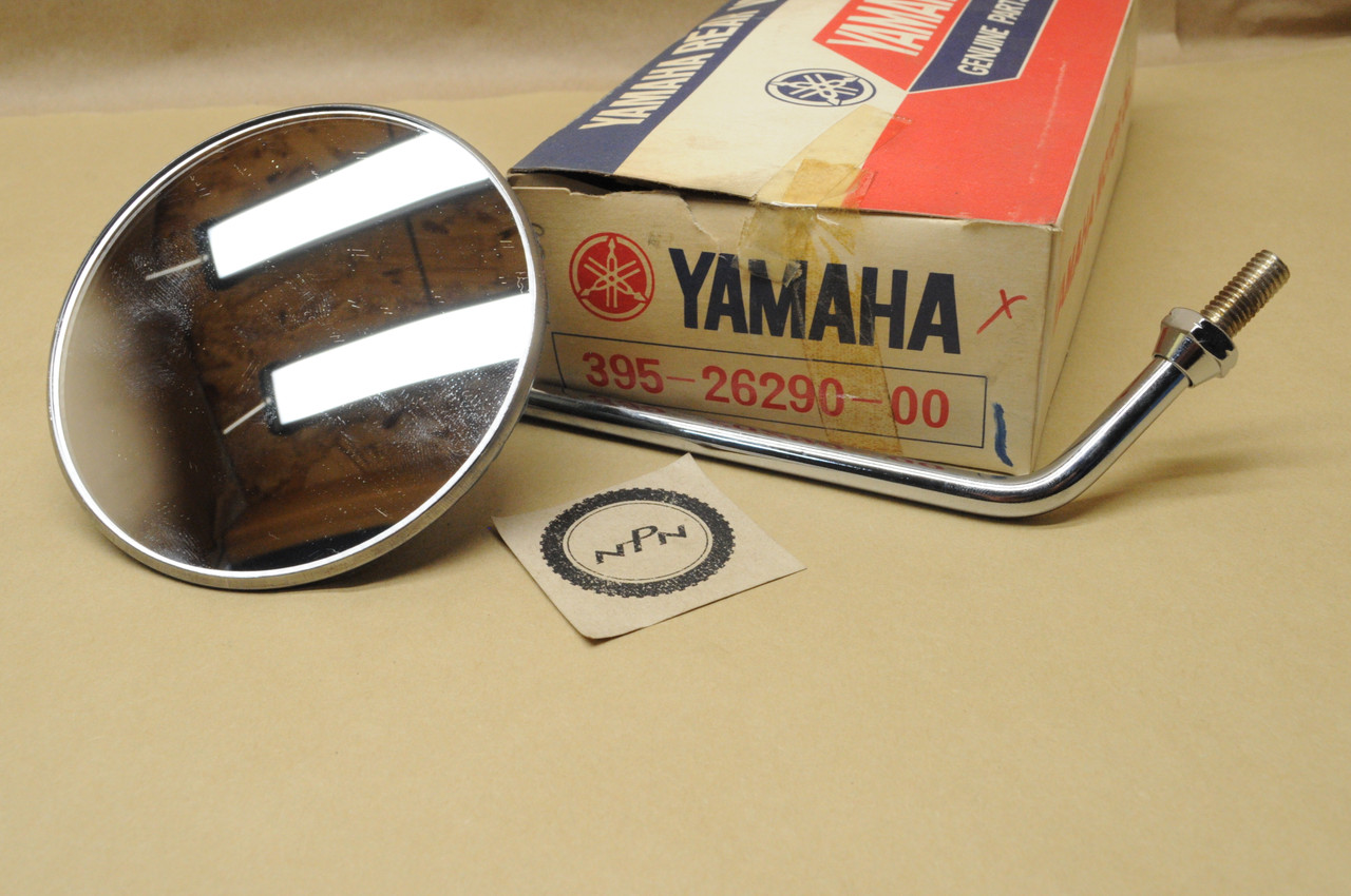 NOS Yamaha 1977-83 DT100 1976-78 LB80 Right Side Rear View Mirror 395 ...