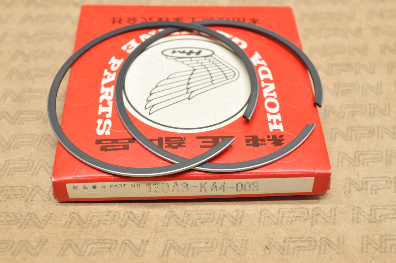 NOS Honda 1981-85 CR250 R .50 Oversize Piston Ring Set for 1 Piston 130A3-KA4-003 - NOS Parts NOW