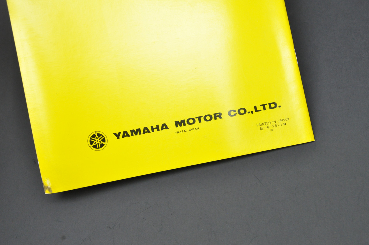 Vintage NOS 1983 Yamaha PW80 K Owners Shop Service Manual - NOS Parts NOW