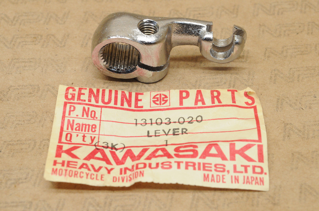 NOS Kawasaki 1974-79 KX250 Clutch Release Lever 13103-020 - NOS Parts NOW