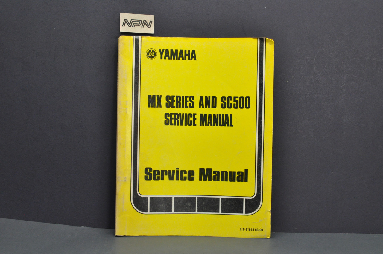 Vintage 1973 Yamaha LTMX ATMX MX250 MX360 SC500 Shop Service Manual ...