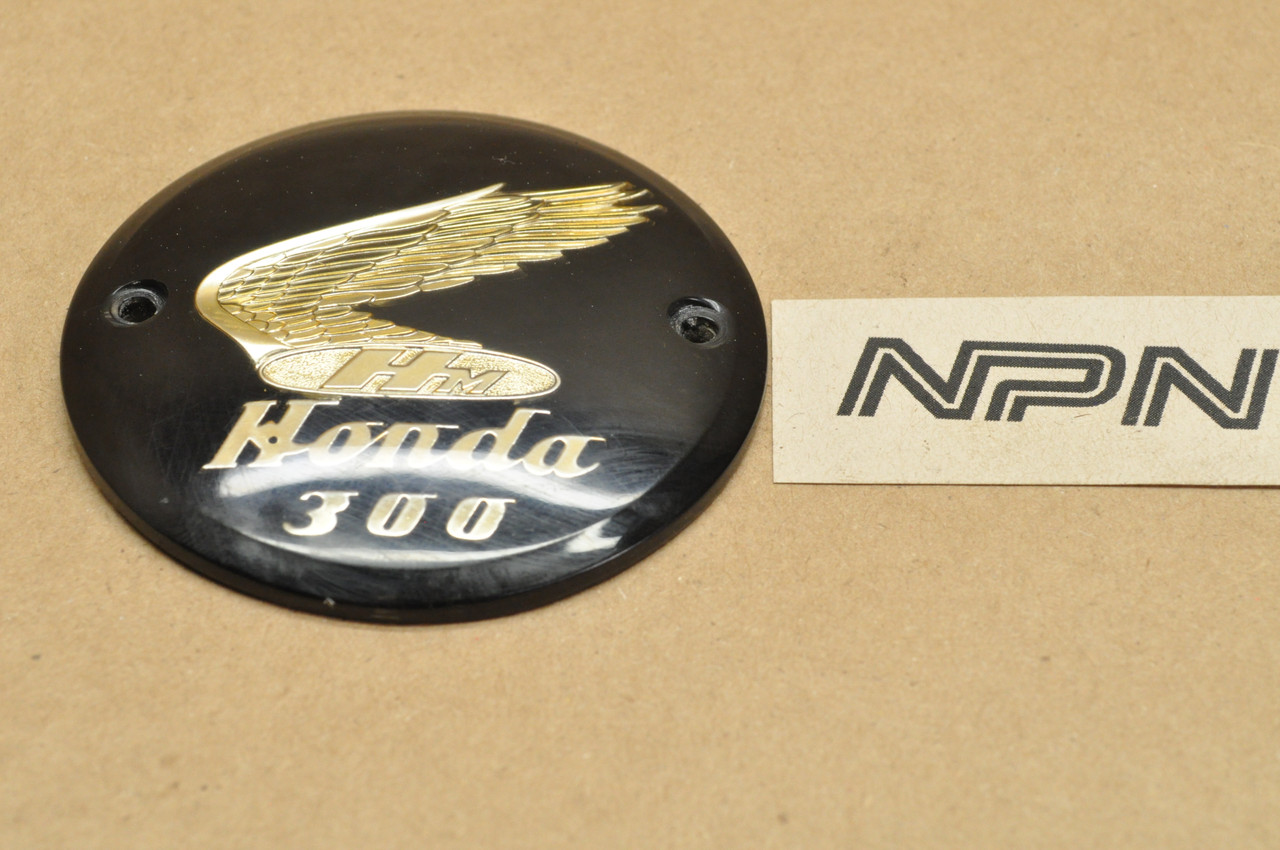 Vtg Used OEM Honda CA77 CB77 CL77 Gas Tank Left Emblem Badge 87122-279 ...