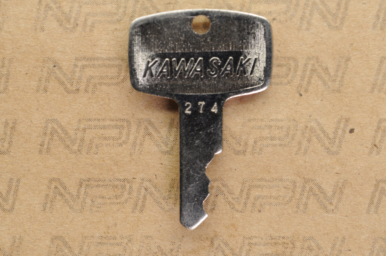 NOS Kawasaki Ignition Switch & Lock Key # 274 27008-047-74 - NOS Parts NOW