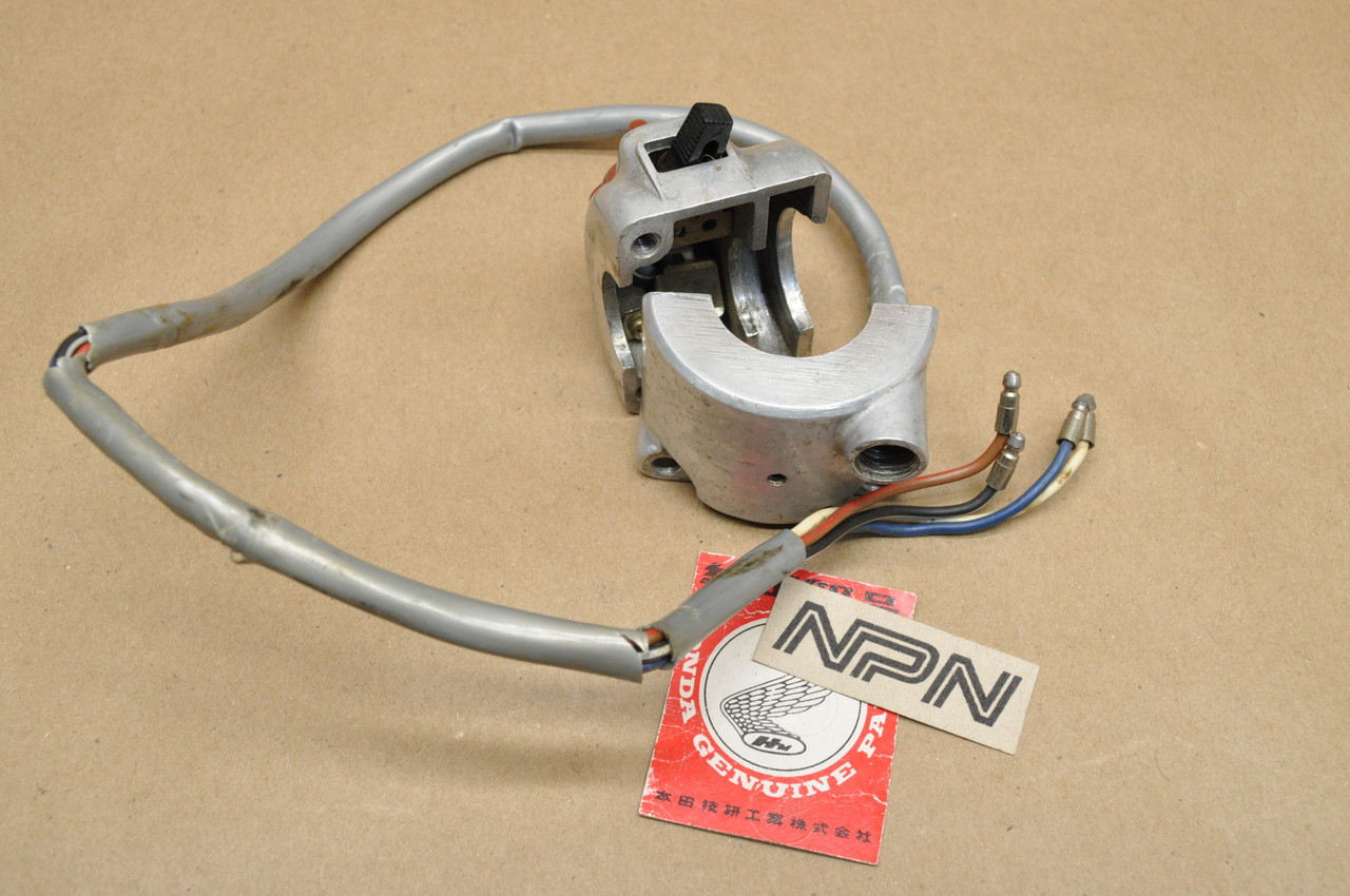 Vintage Used OEM Honda SL70 K0 Right Handlebar Run Kill Light Switch ...