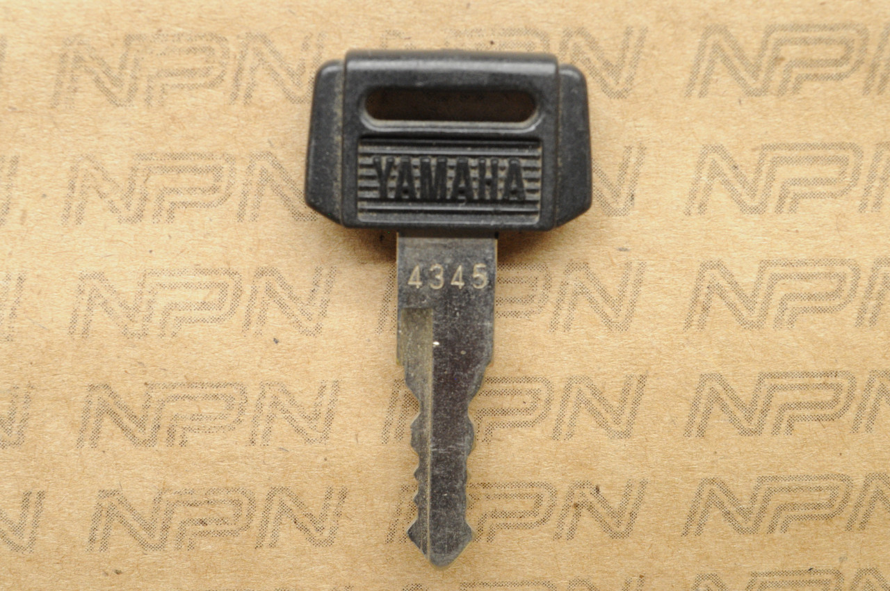 NOS Yamaha Ignition Switch & Lock Key #4345 - NOS Parts NOW