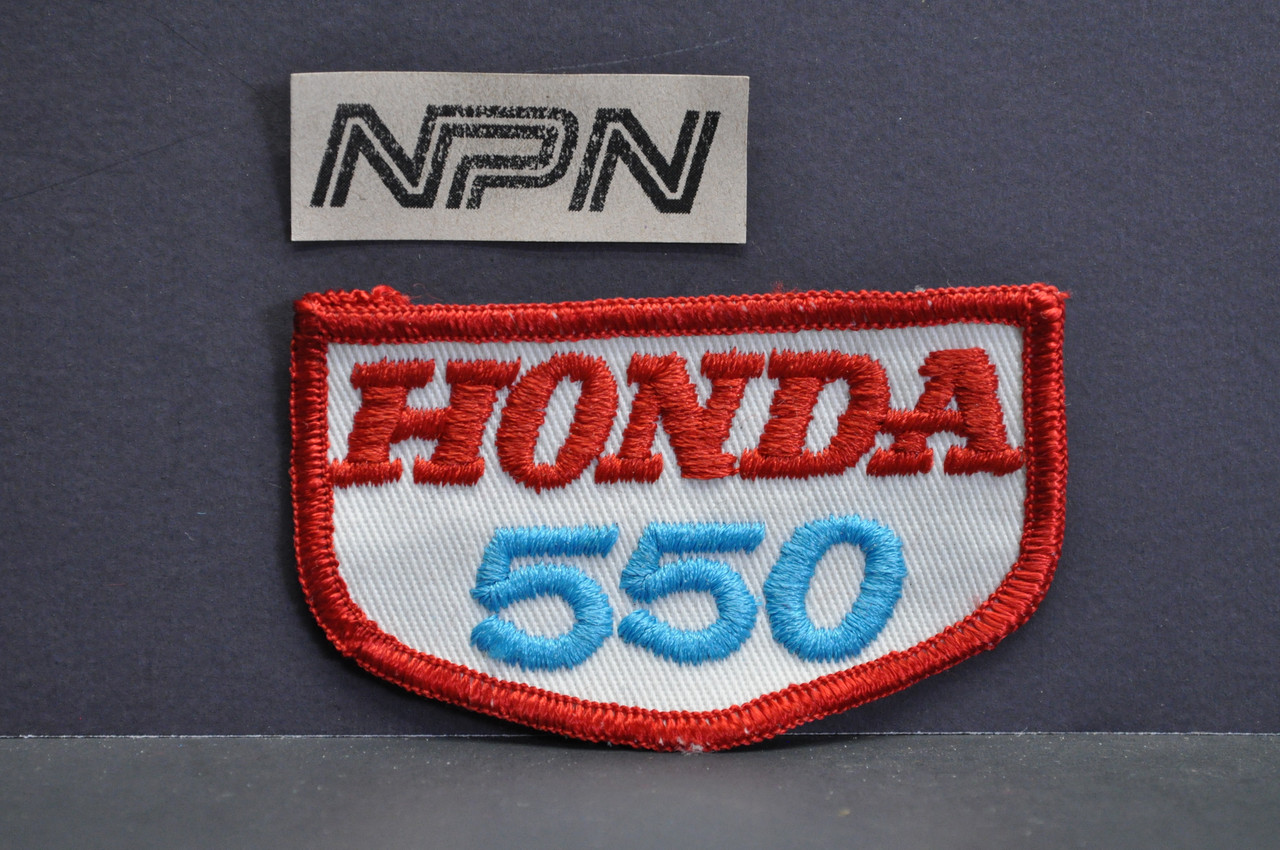 Vintage NOS Honda 550 CB550 CB550 F Embroidered Sew On Jacket Patch ...